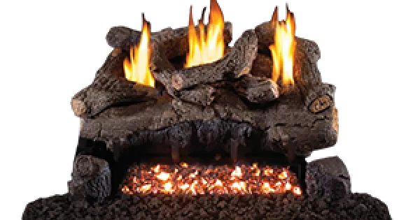 Complete Vent-Free Gas Log Sets | Fireplace and Grill