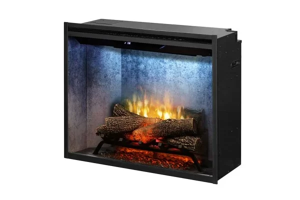 Dimplex Revillusion 42-inch Built-in Firebox with Glass Pane and Plug ...