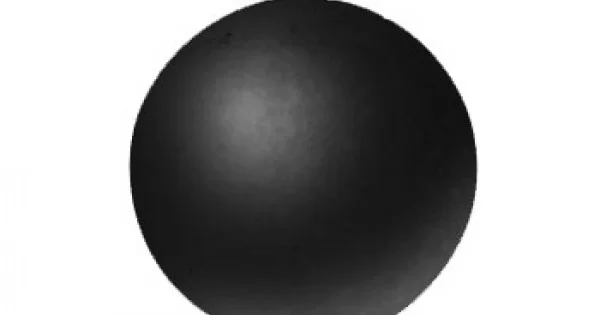 Real Fyre 4-inch Epic Black Fyre Sphere, Single | Fireplace and Grill